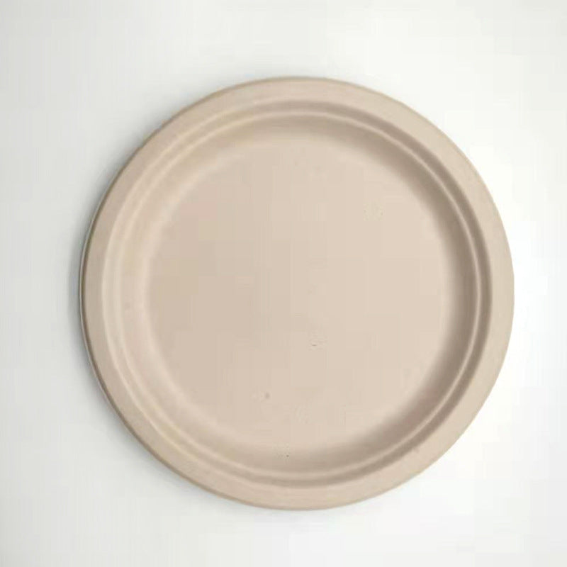 Pure pulp disposable paper plates - adorila